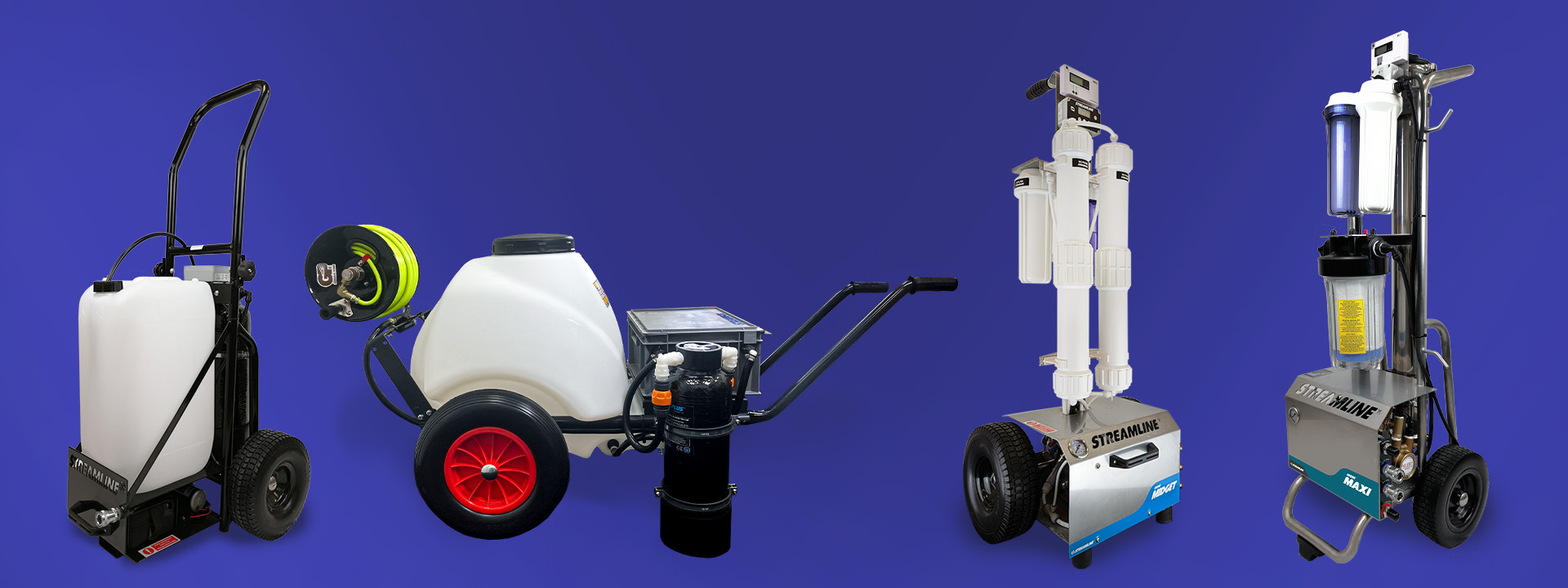 Portable Trolley Systems For Professional Window Cleaners