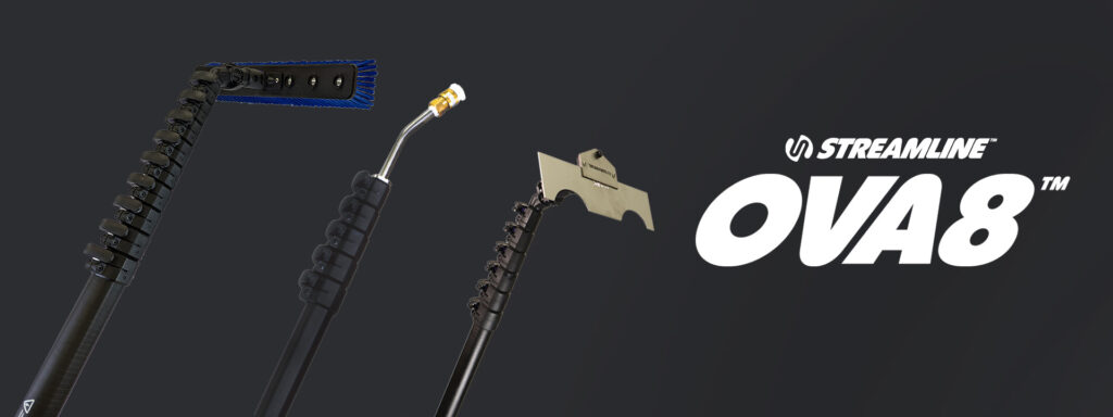 Streamline™ OVA8™ Poles | For Professional Window Cleaners
